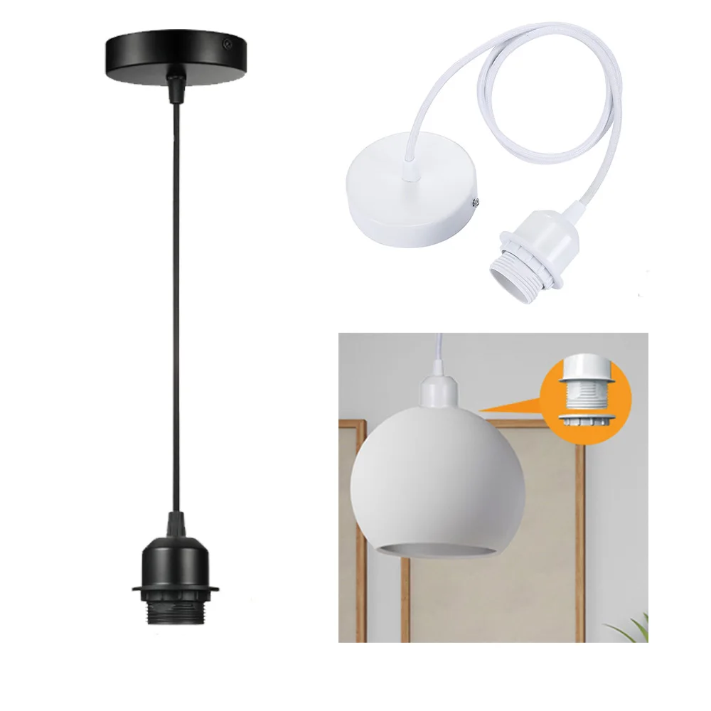 Vintage-E26-E27-Hanging-Lamp-Holders-with-1M-Cable-Ceiling-Lamp-Holder ...