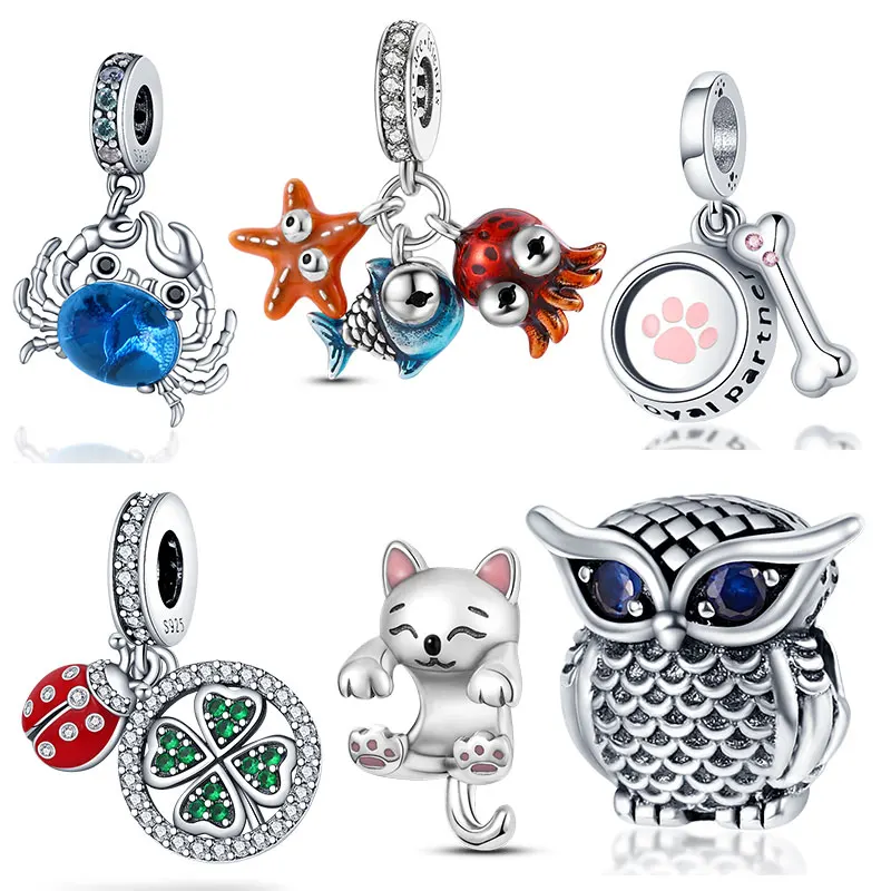 Hot Sale 925 sterling silver Dream Catcher and Figure Eight Charm Fit ...