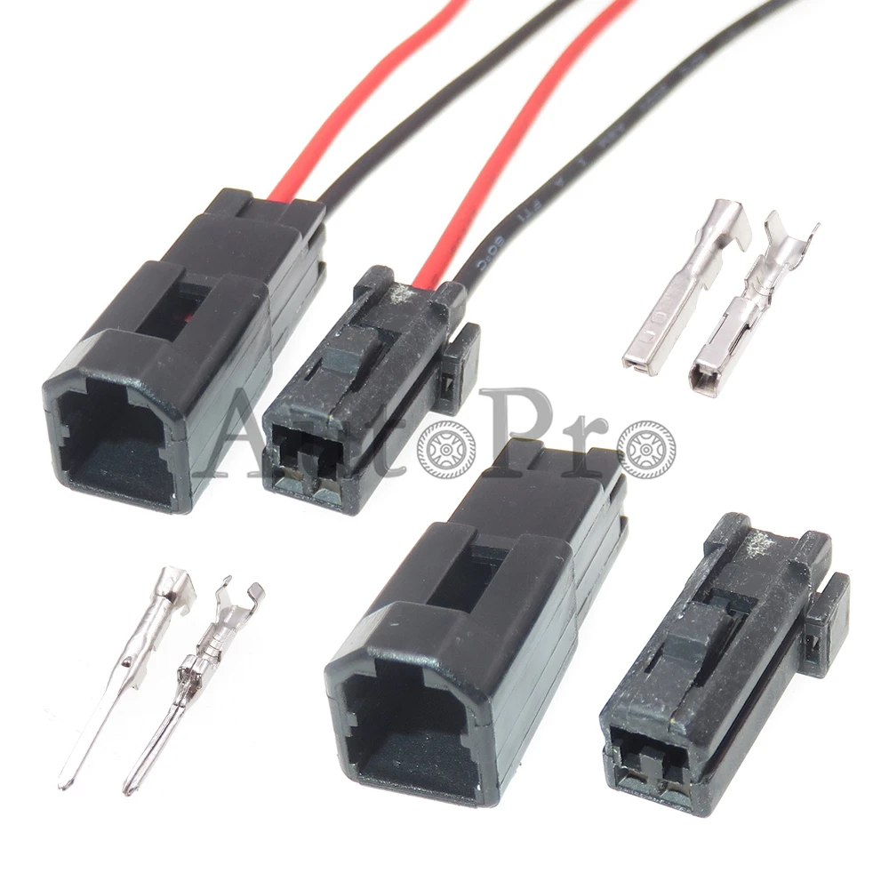 1-Set-2-Hole-174056-2-174057-2-Car-Tweeter-Speaker-Wiring-Cable-Socket ...
