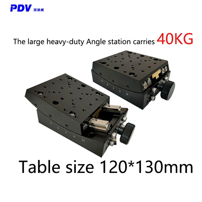 The tilt angle adjustment platform for manual tilt displacement ...