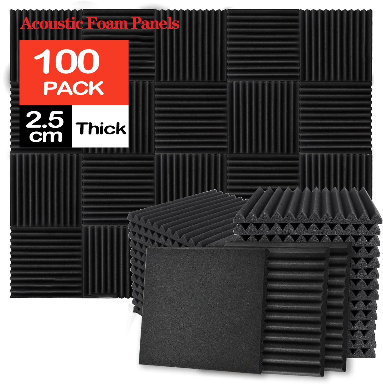 Panel-de-espuma-ac-stica-para-estudio-100-piezas-30x30x2-5-cm ...