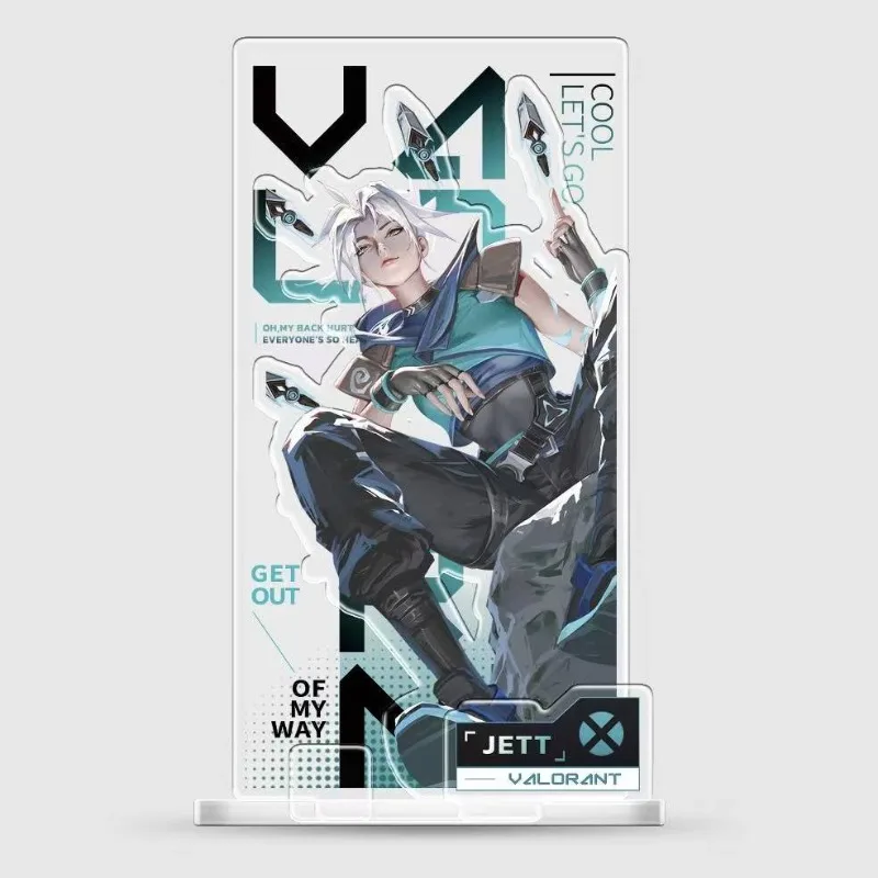 Valorant Western Game Peripherals Jett Version Acrylic Stand ...