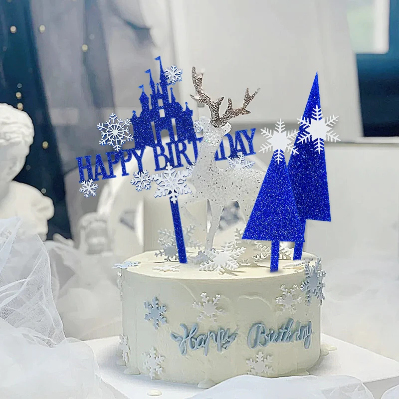 Frozen Castle Cake Topper