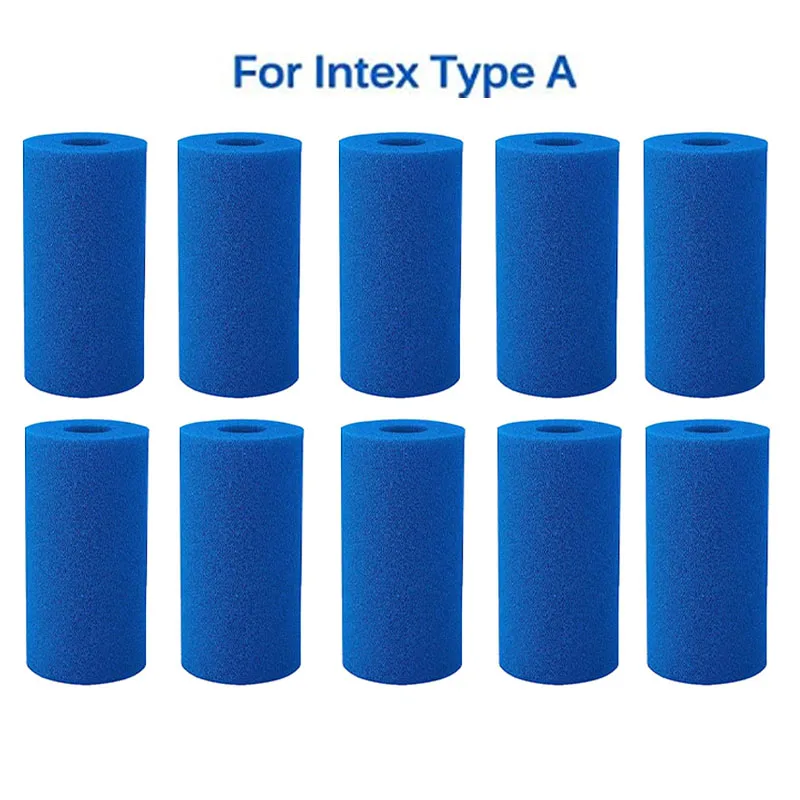 Pool Filter Cartridge for Intex Type A Swimming Pool Filter Foam ...