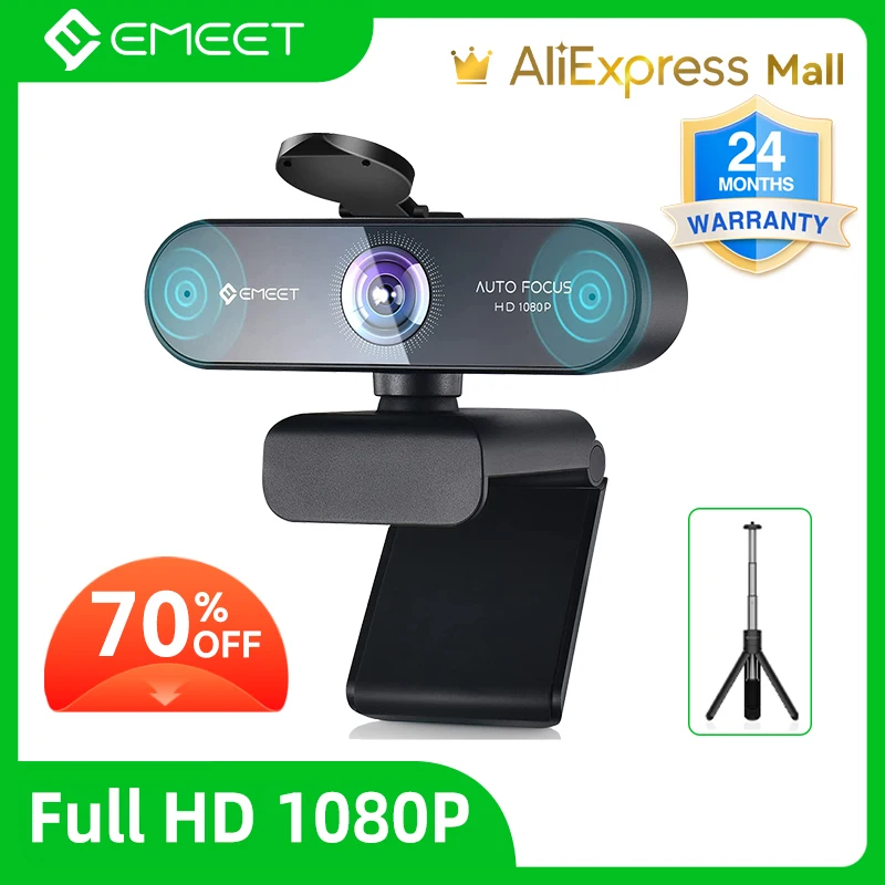 Webcam-1080P-Autofocus-Streaming-Web-Camera-EMEET-Nova-Computer-USB ...