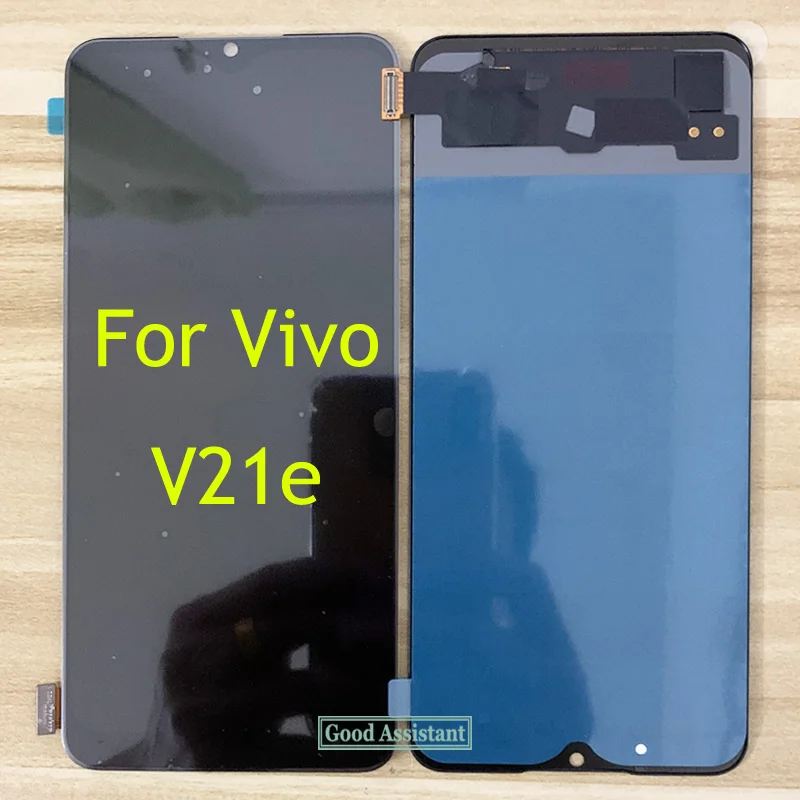 Amoled / TFT Black 6.44 inch For Vivo V21e V2061 LCD Display Screen ...