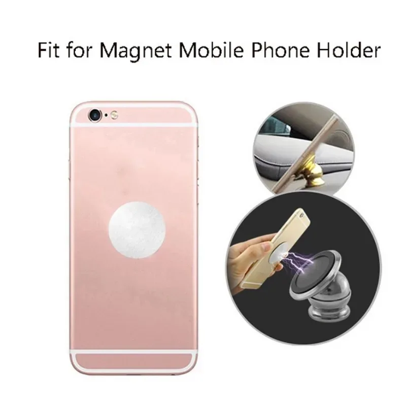 Magnetic Grey Yeomju 8 Piastre Metalliche Autoadesive Per Telefoni ...