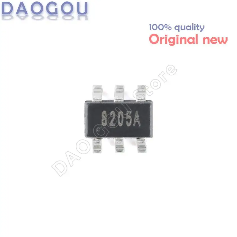 10Pcs-lot-8205A-Surface-mount-two-N-channel-20V-5A-MOSFET-SOT-23-6 ...