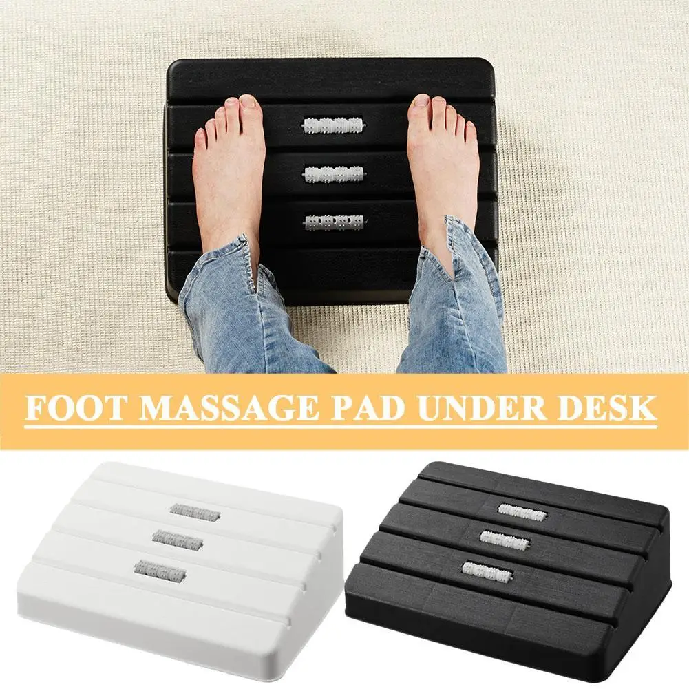 Under-Desk-Footrest-FootRest-With-Non-slip-Foot-Pad-Massage-Massaging ...