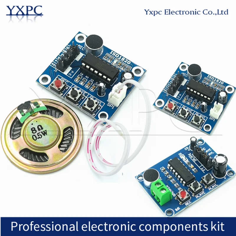 1pcs Isd1820 Voice Recording Recorder Module With Mic Sound Audio ...