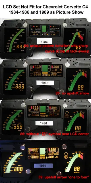 1984 Corvette Cluster