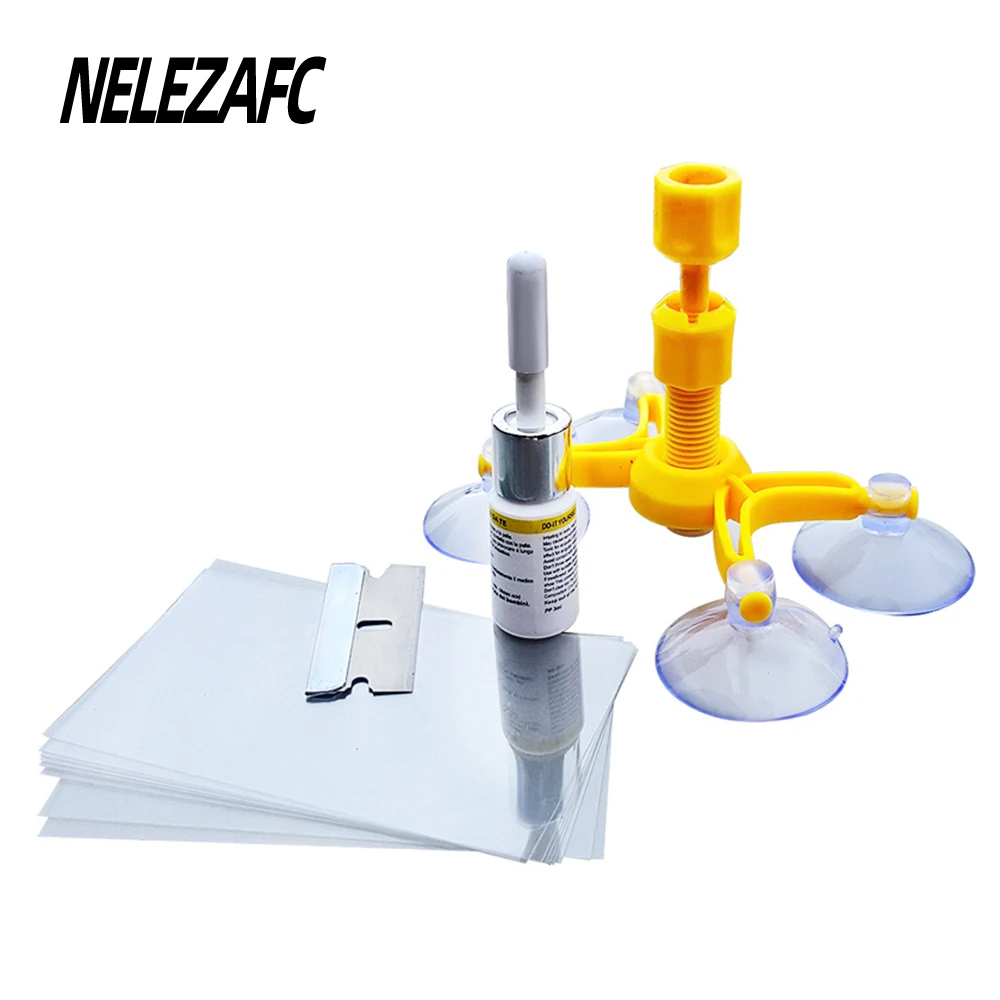 Automobile-Windshield-Repair-Kit-Quick-Fix-Car-Cracked-Glass-Windscreen ...