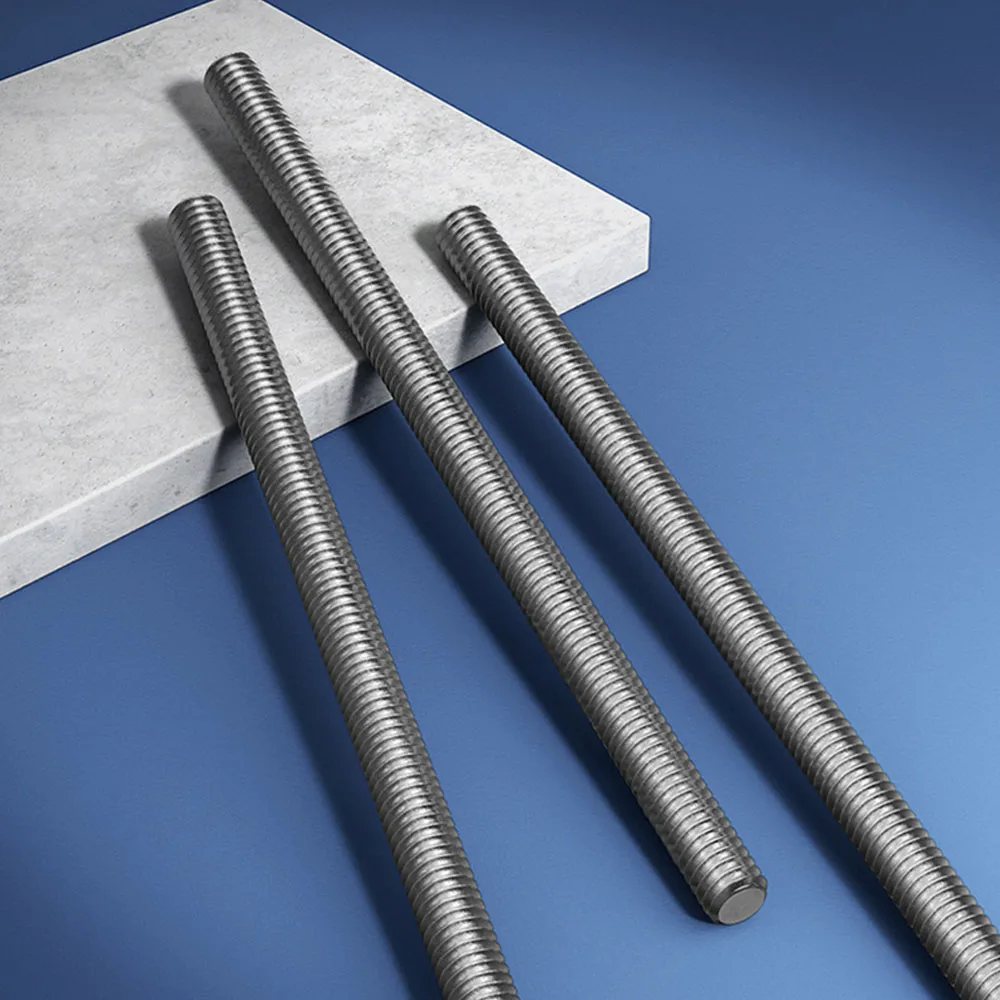 304 Stainless Steel Screw Stud Full Thread Studs M2M2.5M3M4M5-M24 Full ...