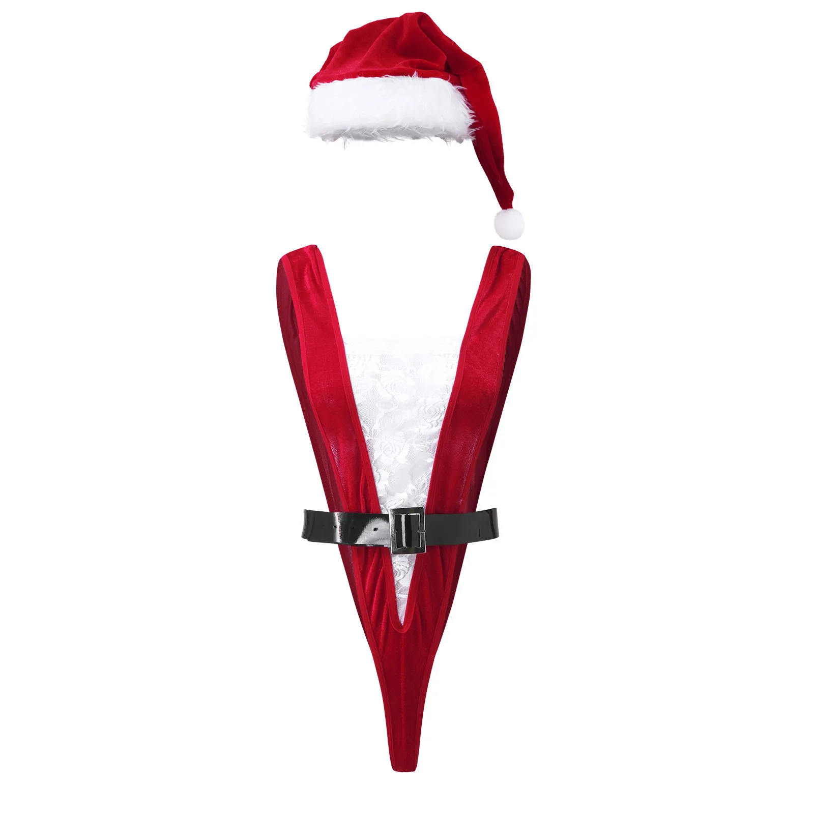 Christmas-Women-Lingerie-Hollow-Out-Super-Hot-Underwear-Set-Temptation ...