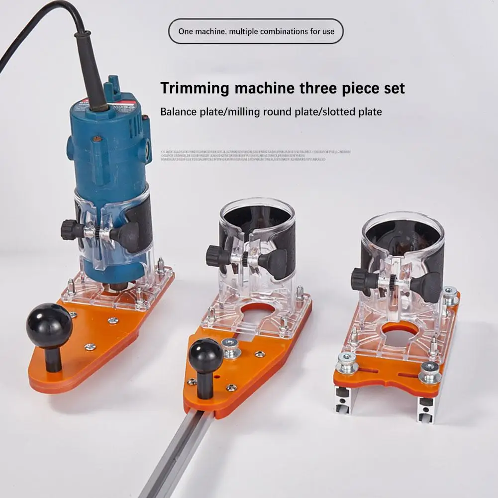 2-In-1-Slotted-Bracket-For-Diy-Router-Base-Trimming-Milling-Machine ...