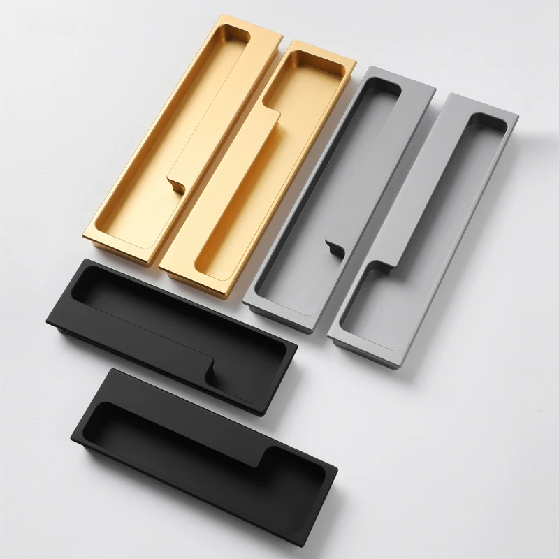 BON-Recessed-Slotted-Closet-Door-HandleCabinet-Drawer-Black-Inset ...