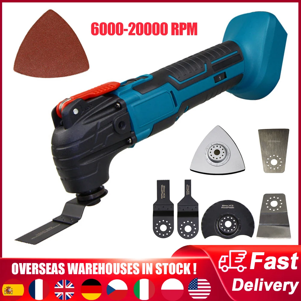 Cordless-Oscillating-Multifunction-Tool-Electric-Saw-Trimmer-Trimming ...