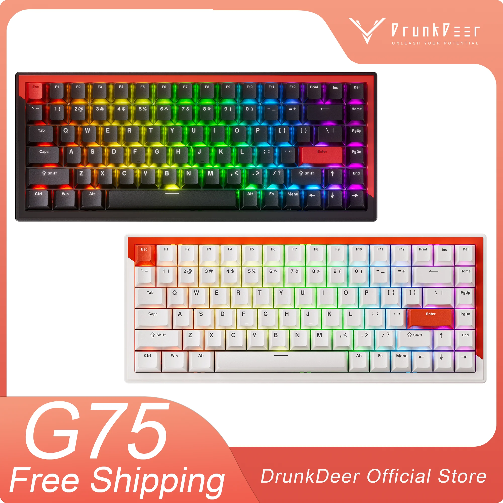 DrunkDeer-G75-Rapid-Trigger-Mechanical-Keyboard-TKL-Gaming-Keyboards ...