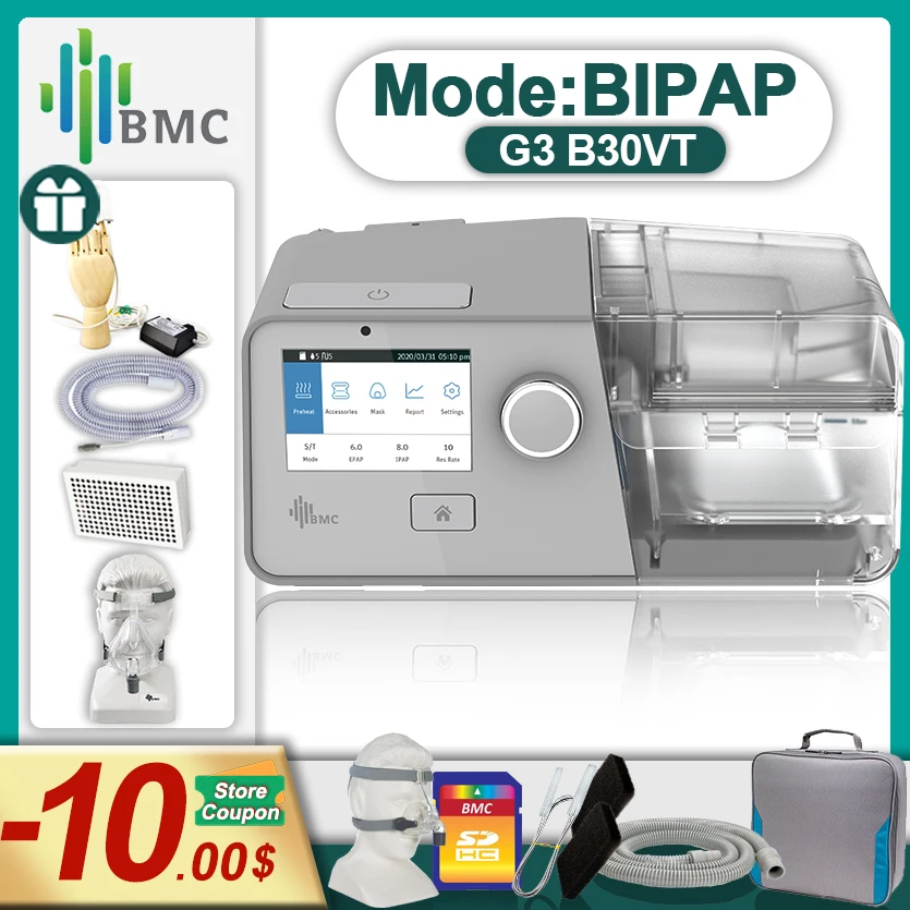 BMC-RESmart-Luna-BPAP-CPAP-APAP-Auto-CPAP-CPOD-Anti-Snoring-Stop ...