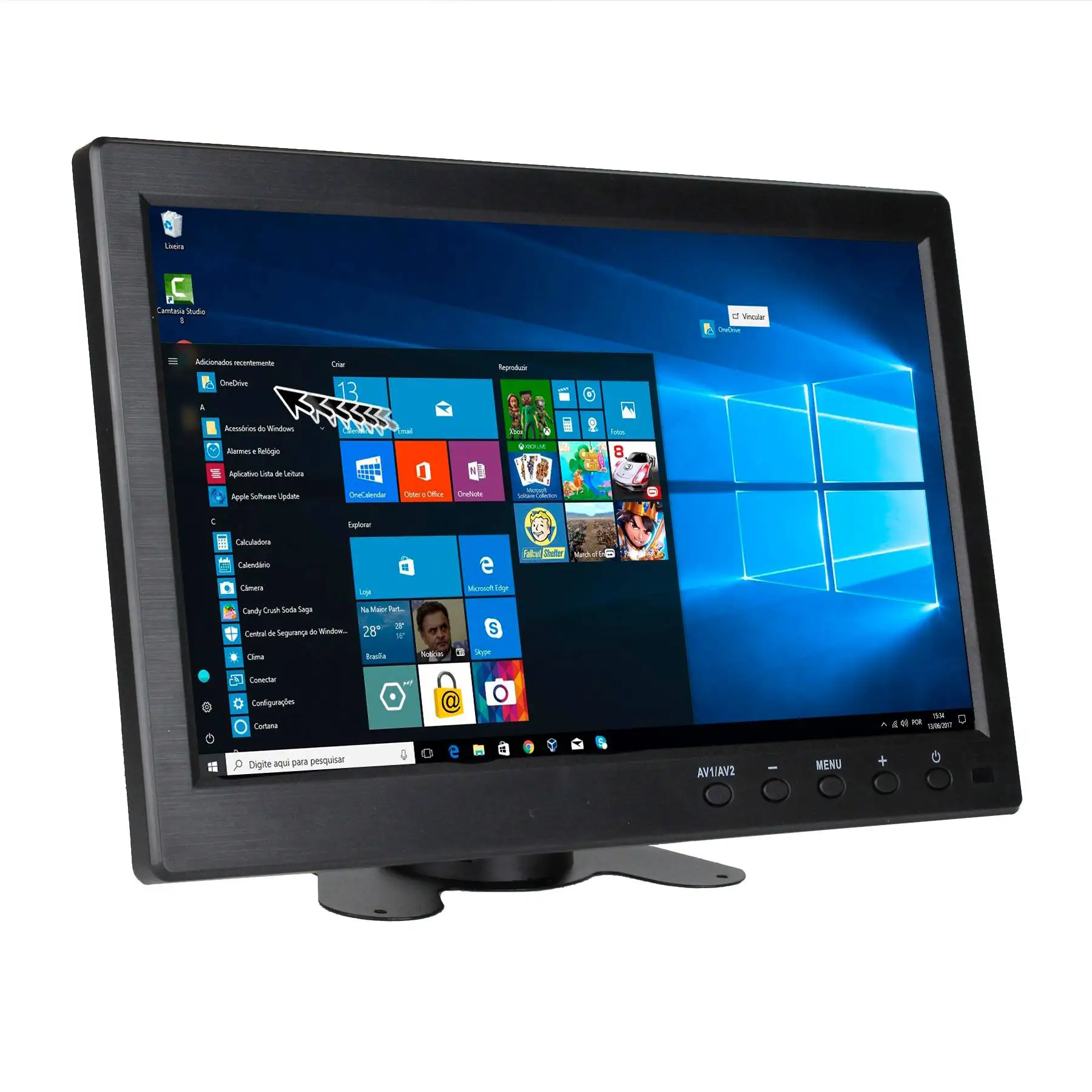 Monitor-Automotivo-Tela-Haiz-10-1-Polegadas-HD-VGA-AVI-HDMI-USB-HZ ...