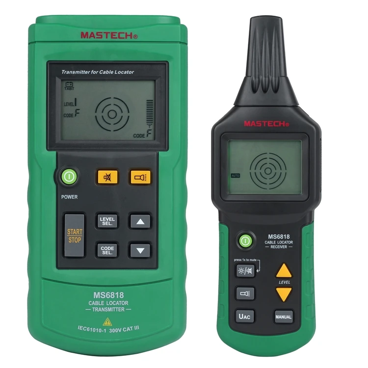Portable Mastech MS6818 Professional Wire Cable Tracker Metal Pipe ...