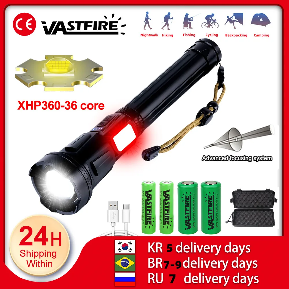 lanterna-Super-Powerful-Flashlight-defesa-pessoal-Tactical-LED-36-Core ...