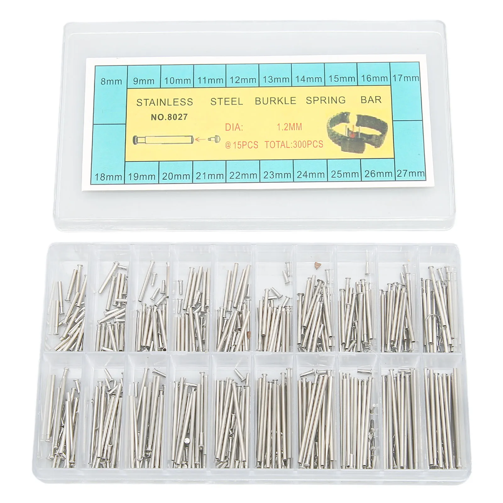 300Pcs-1-2mm-Thick-Fastener-Rivets-Watch-Repair-part-Watch-Strap-Band ...