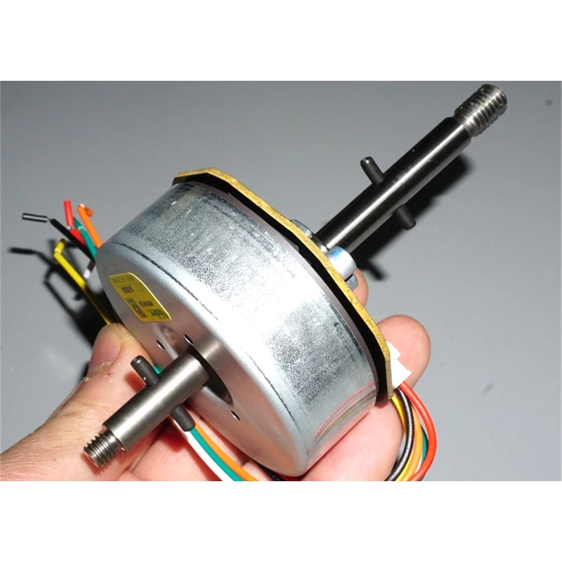 DC24V-Nidec-Double-outshaft-outer-rotor-brushless-motor-48F704P150-For ...