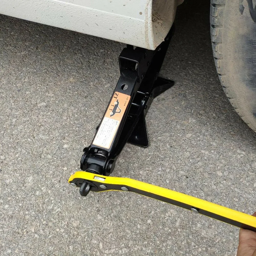 Car-Labor-Saving-Jack-Ratchet-Wrench-Car-Scissor-Ratchet-Wrench-Garage ...