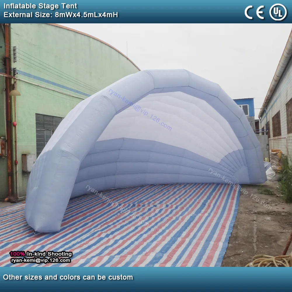 8m-Inflatable-Shell-Stage-Tent-Cover-Air-Roof-Dome-Party-Wedding ...