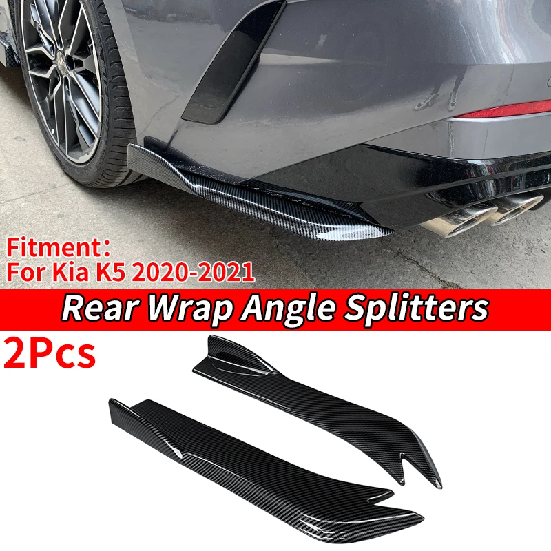 Car-Rear-Bumper-Splitters-Aprons-Trunk-Lip-Spoiler-Canard-Wing-Diffuser ...