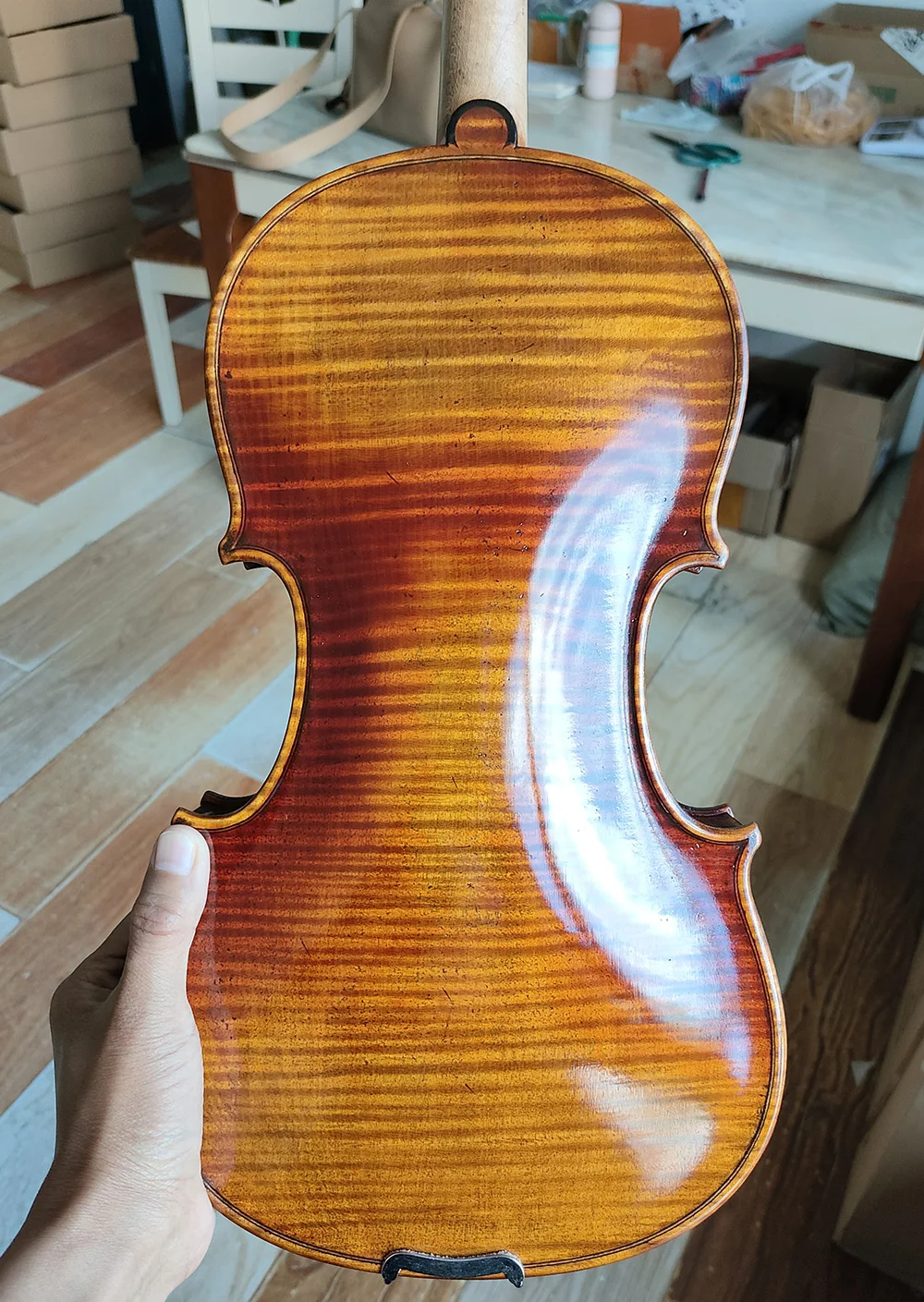 One-Piece-Back-Master-II-Level-Stradivarius-Violin-Size-4-4-3272 ...