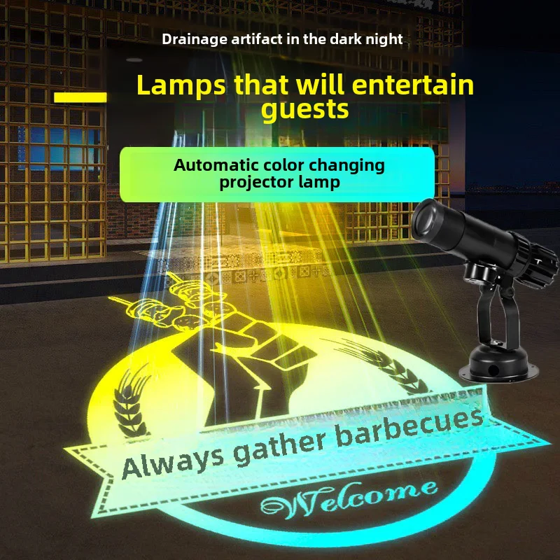 Waterproof-Outdoor-Advertising-Projector-Lamp-Logo-Storefront-Pattern ...