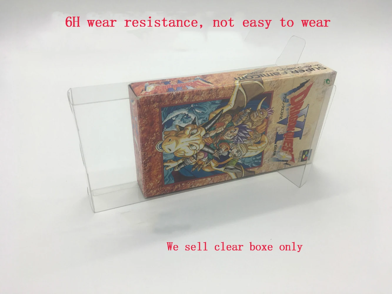 Clear-Transparent-PET-display-box-Storage-box-for-SFC-Game-card ...