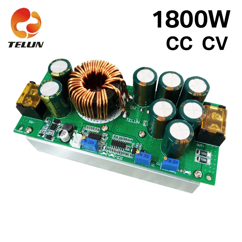 TELUN 2000W 1800W 40A 30A 20A 72V DC-DC 12V-90V to 8-90V CC CV Boost ...