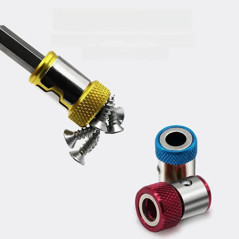 3PCS Magnetic Bit Holder Screwdriver Bit Head Holder Alloy Electric ...