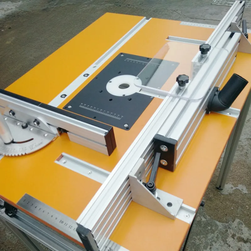 820mm-Router-Table-Fence-Aluminium-Heavy-W-Dust-Port-Connection-T ...