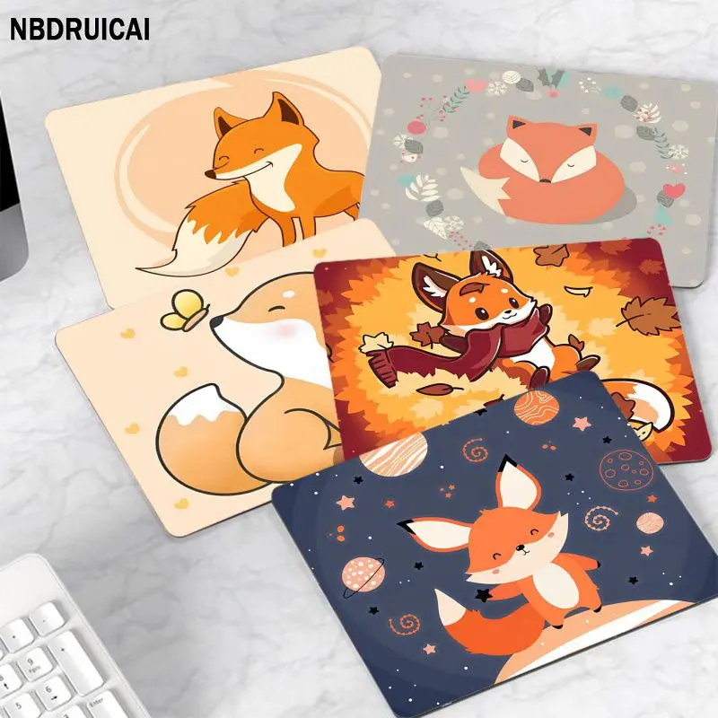 Cute-Fox-Non-slip-Lockedge-Keyboard-Mat-Table-Mat-Students-Gabinete-PC ...