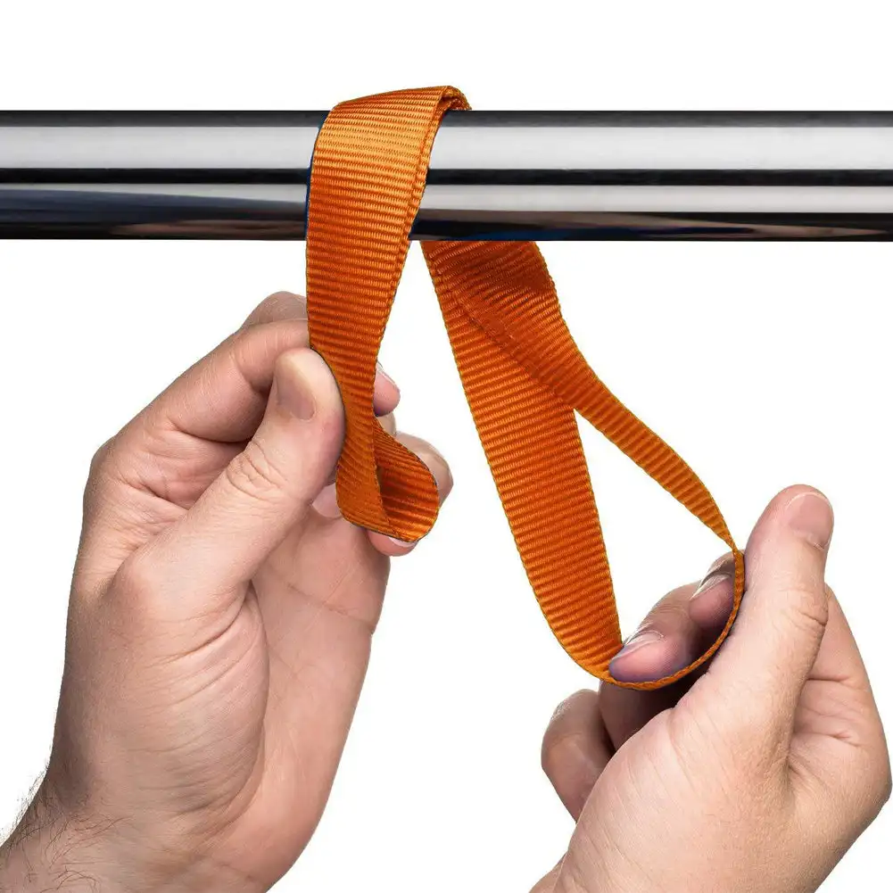 2PCS-Car-Motorcycle-Packing-Tie-Downs-Loop-Strap-Trunk-Cargo-Luggage ...