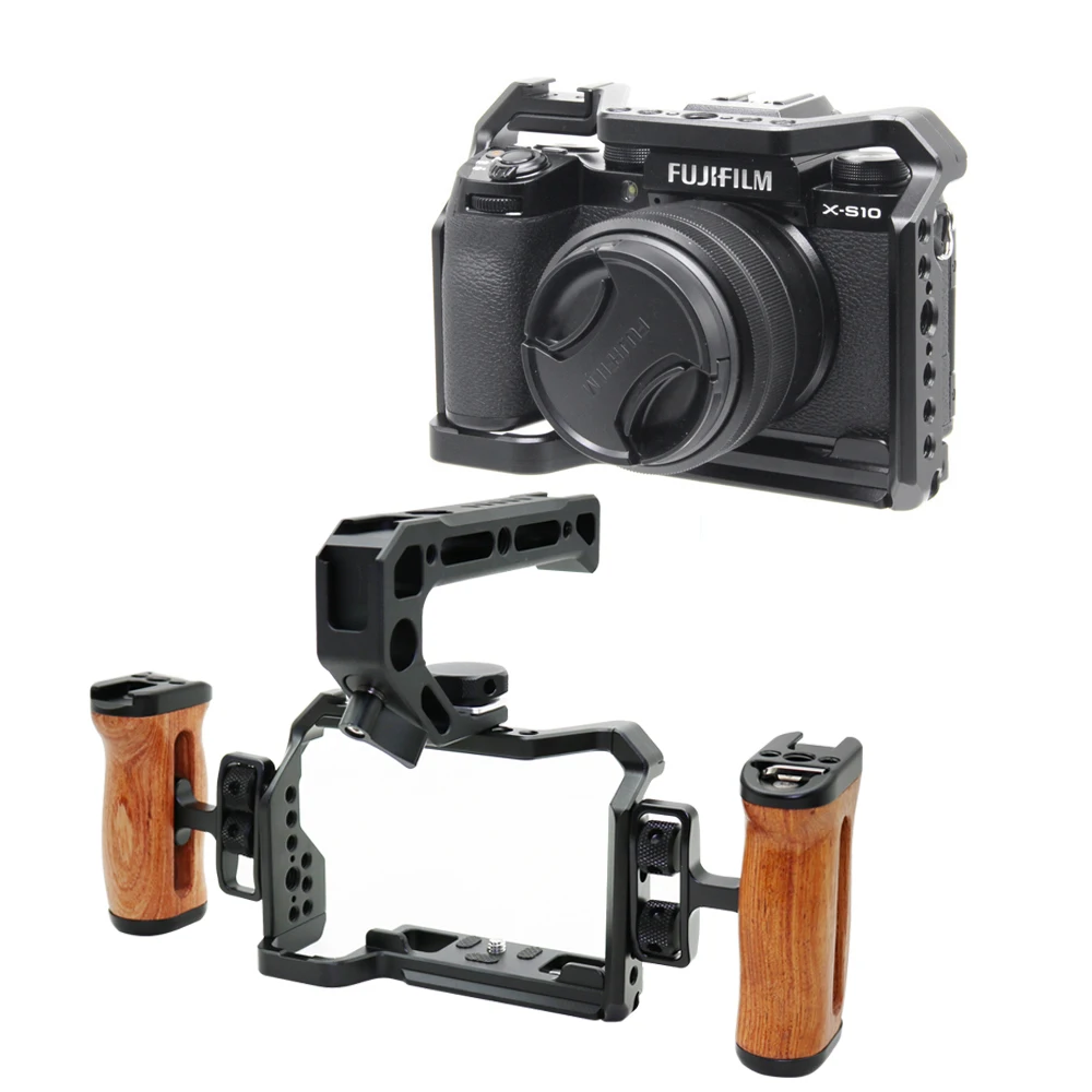 X-S10-XS10-Camera-Rig-Metal-Cage-for-FUJIFILM-X-S10-Formfitting-Full ...