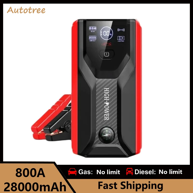 28000mAh-Power-Bank-800A-Car-Jump-Starter-Car-Battery-Booster-Charger ...