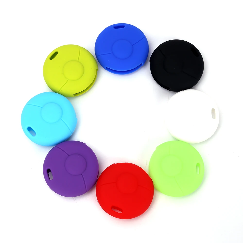 1Pc-Silicone-Rubber-Key-Fob-Cover-Case-Car-Protect-Shell-For-Smart ...