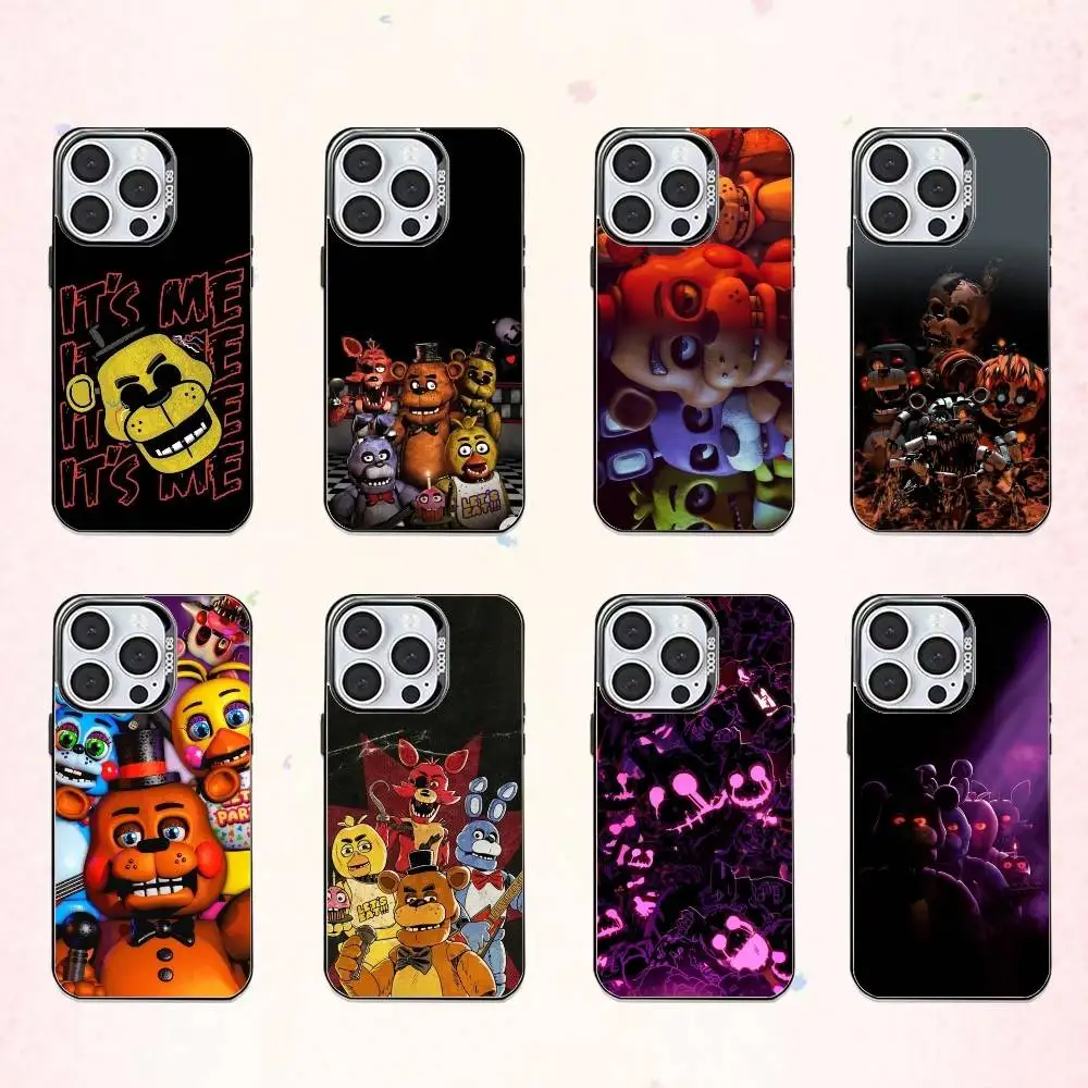 Five N-Nights At F-Freddys Fnaf Phone Case For iPhone17,16,15,14,13,12 ...