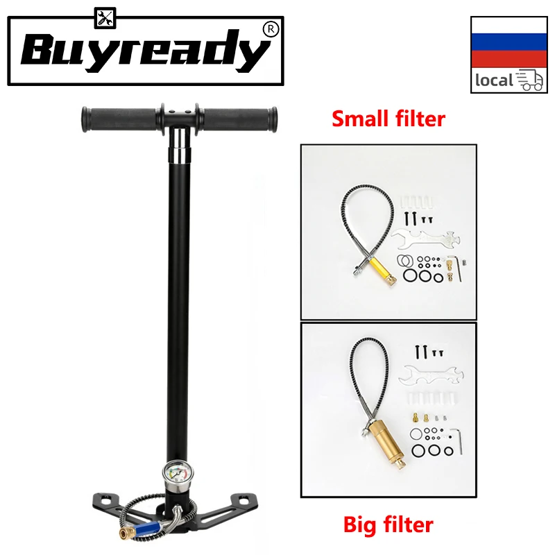 30mpa-4500psi-300bar-4-Stage-High-Pressure-Air-PCP-Pump-For-Pcp-Hunting ...