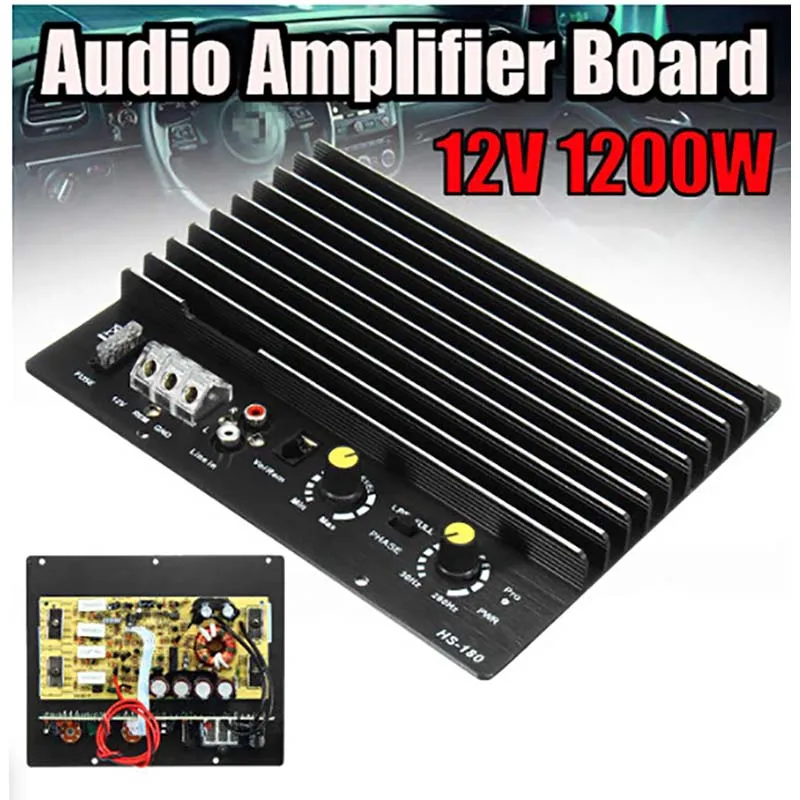 1000W Car Audio Power Amplifier Subwoofer Versterker Board Audio Diy ...