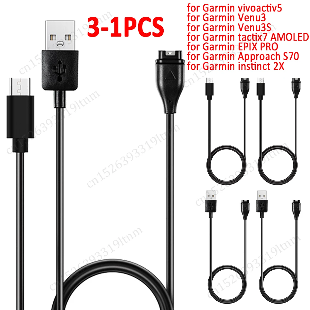 USB-Type-C-Charging-Cable-for-Garmin-Vivoactiv5-Venu3-Venu3S-EPIX-PRO ...