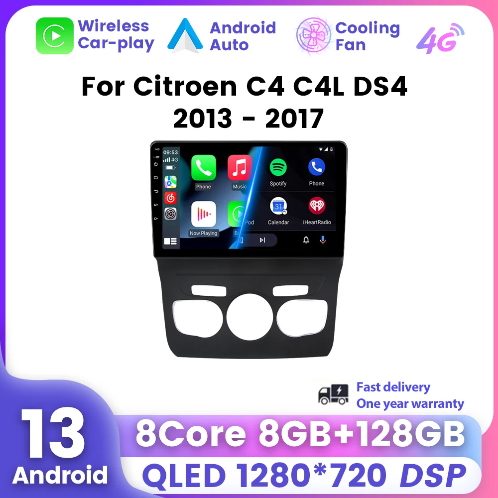 10-lnch-Android-13-QLED-Touch-screen-Car-Radio-Multimedia-Player ...