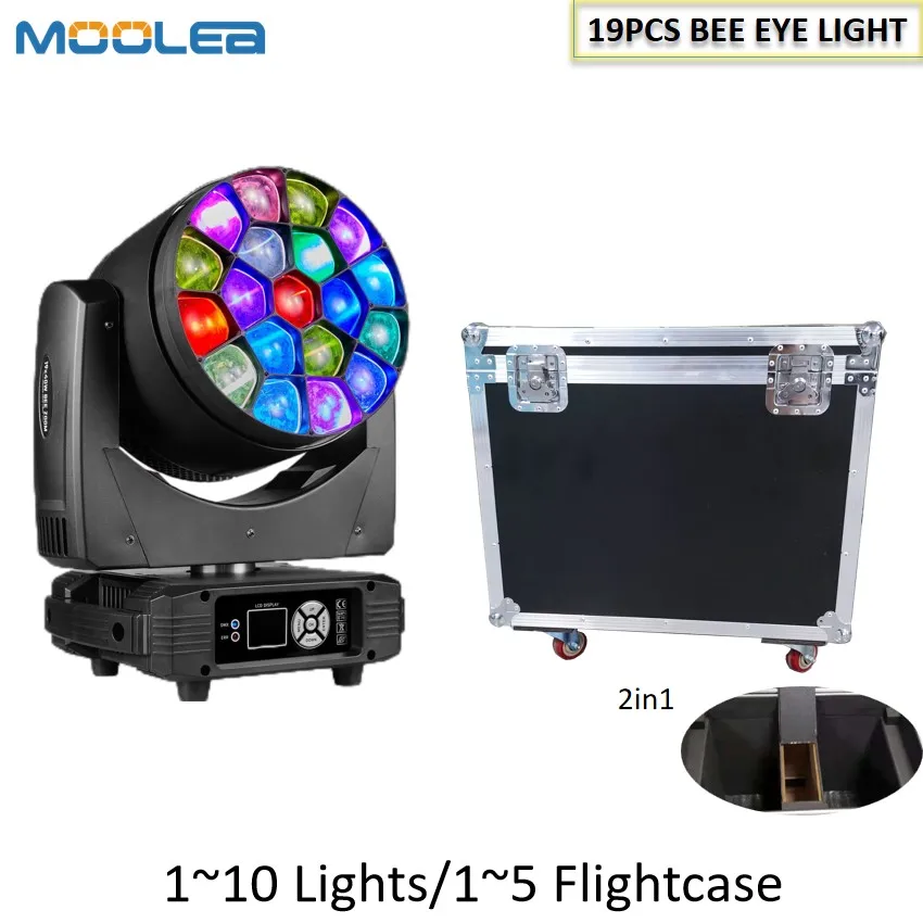 LED-Bee-Eye-19x40w-Moving-head-light-Bee-eye-Ring-Clay-Paky-19x40W-zoom ...