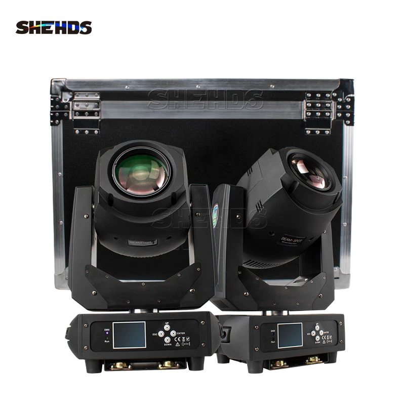 Shehds Flight Case With 200w Spot Beam Led Moving Head 6/18 Channel Dj ...