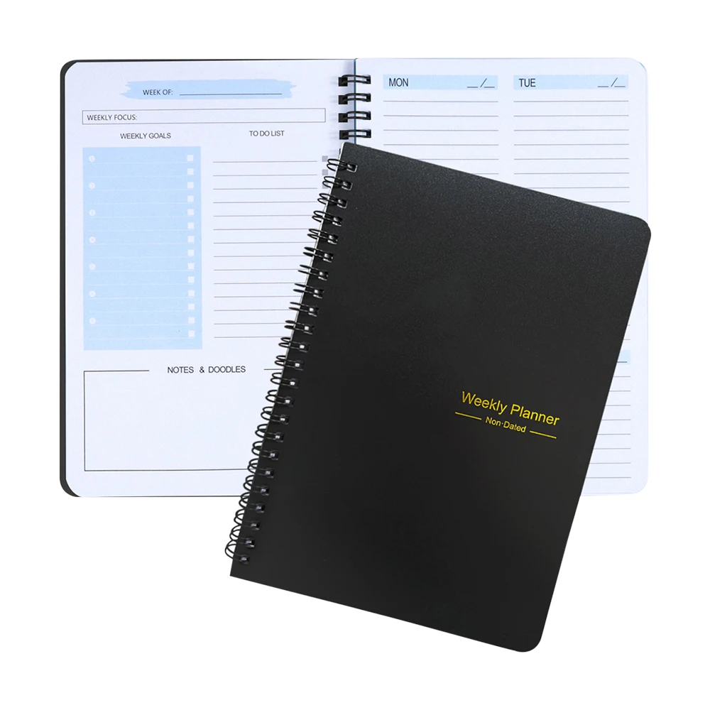52-Weeks-Weekly-Planner-Notebook-5A-No-Date-Spiral-Agenda-Notebook-Plan ...